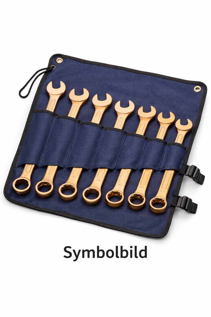 9-piece combination spanner set, beryllium copper | ATEXshop.de